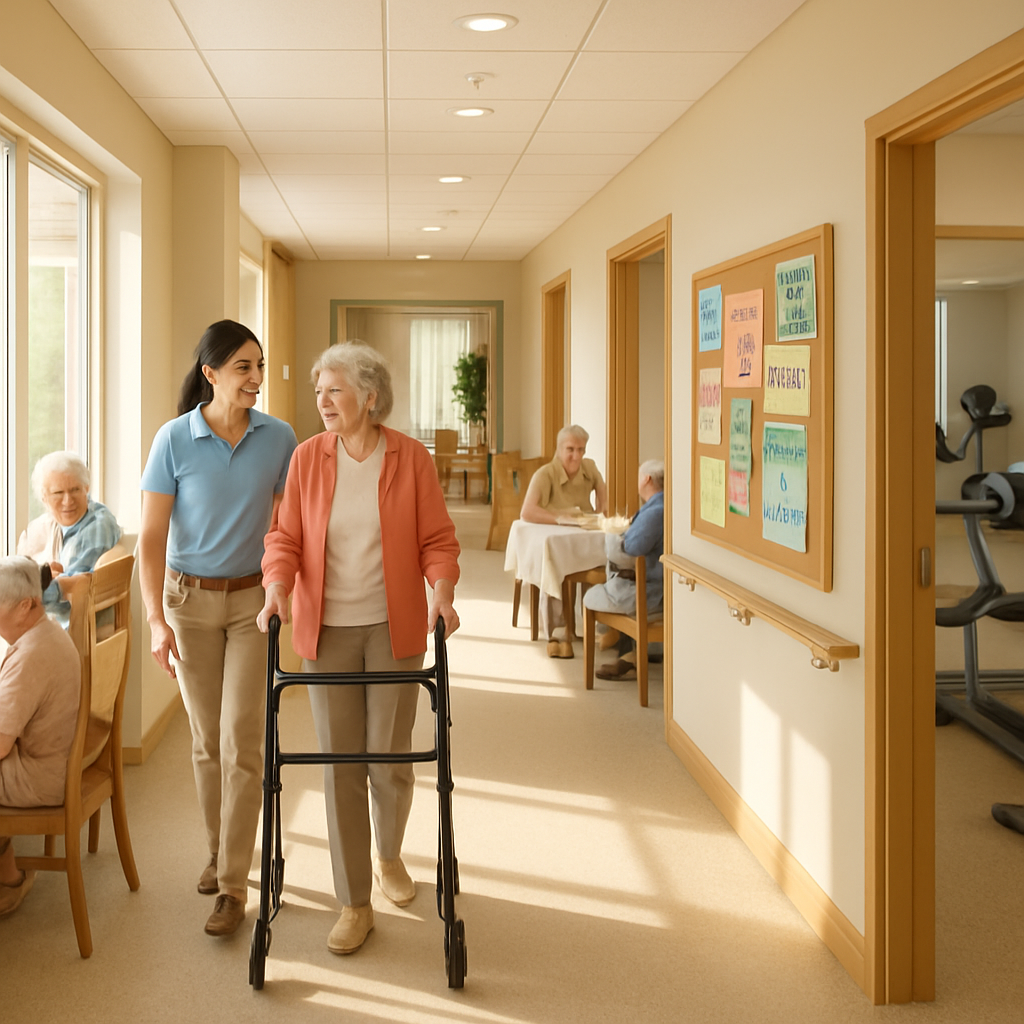 A Family Checklist : Touring Senior Living Communities