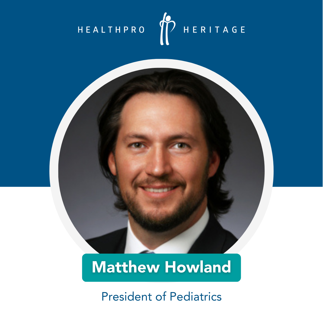 Matthew Howland Named President of HealthPRO Pediatrics